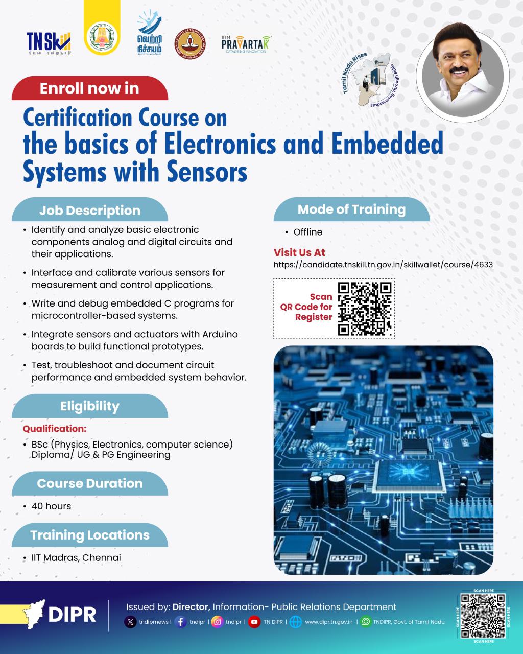 Basics of Electronics and Embedded System with Sensors – Certified by ...