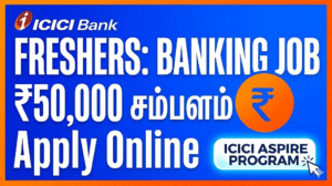 ICICI Bank Aspire Program 2026 – Freshers Banking Jobs | Salary Up to ...